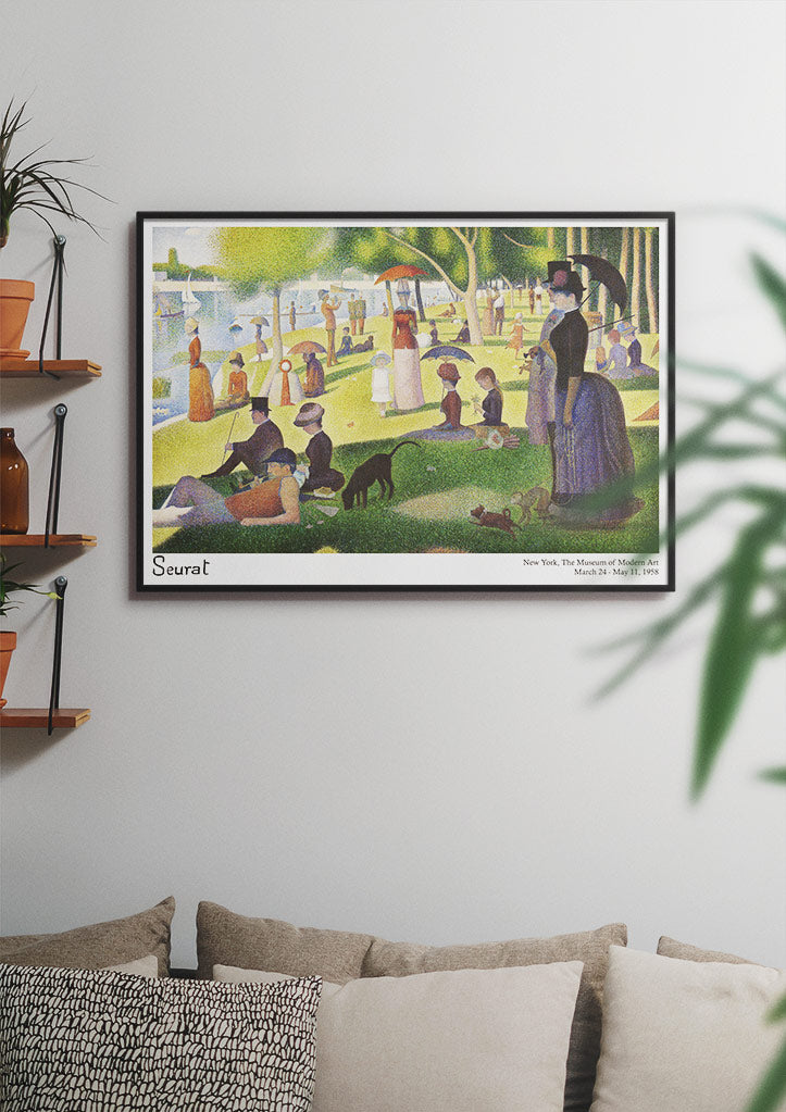 Georges Seurat Wall Art Prints & Exhibition Posters – Posterist