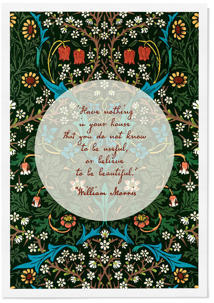 William Morris Art Quotes I Do Not Want Art For A Few, Any More Than