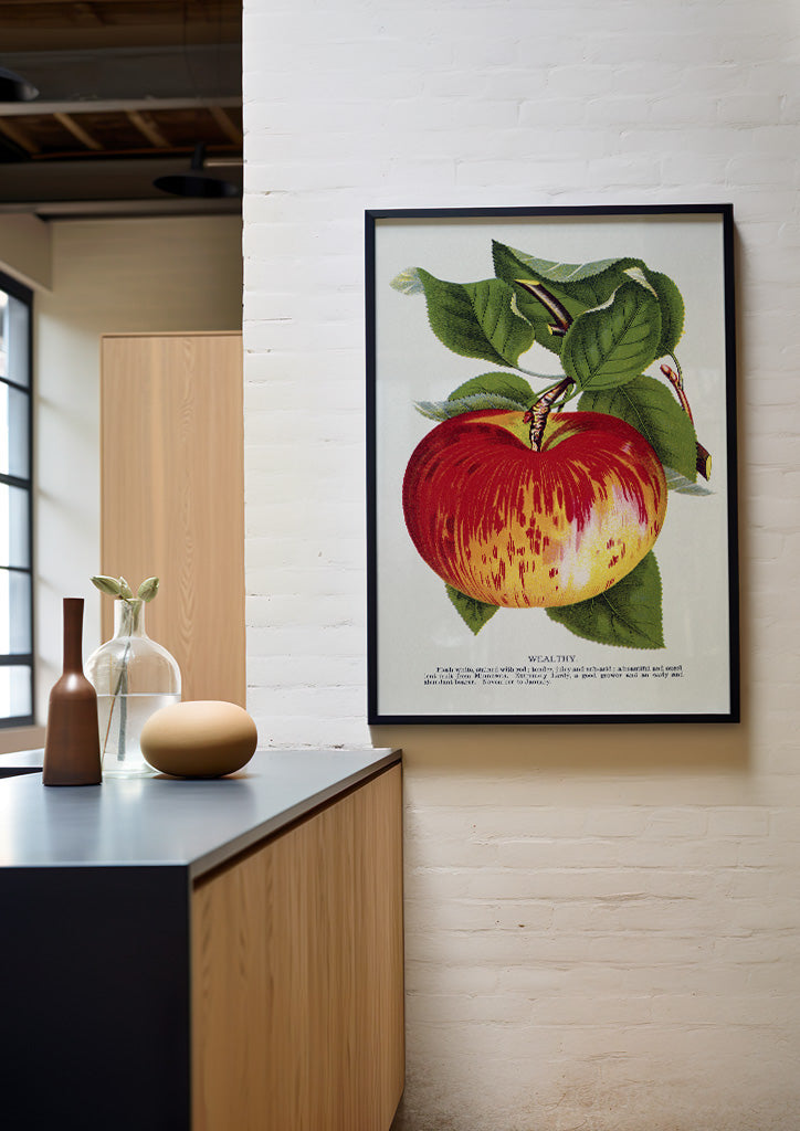 Apple Poster to Decorate Your Kitchen | Free Shipping – Posterist