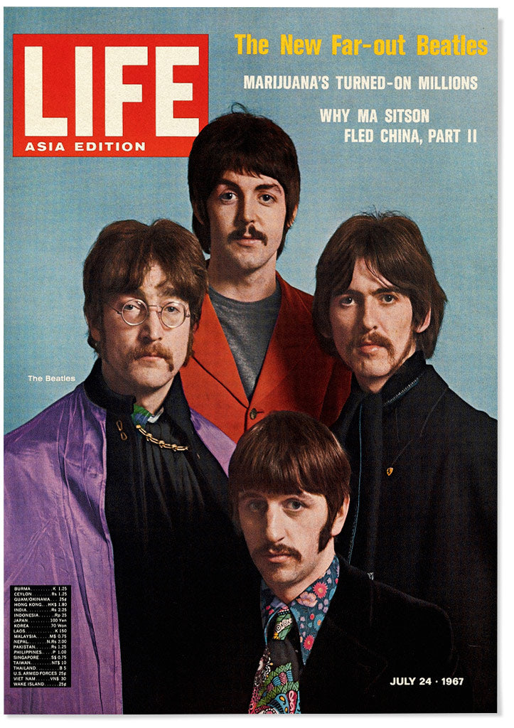 The Beatles Poster | Vintage Magazine Cover – Posterist