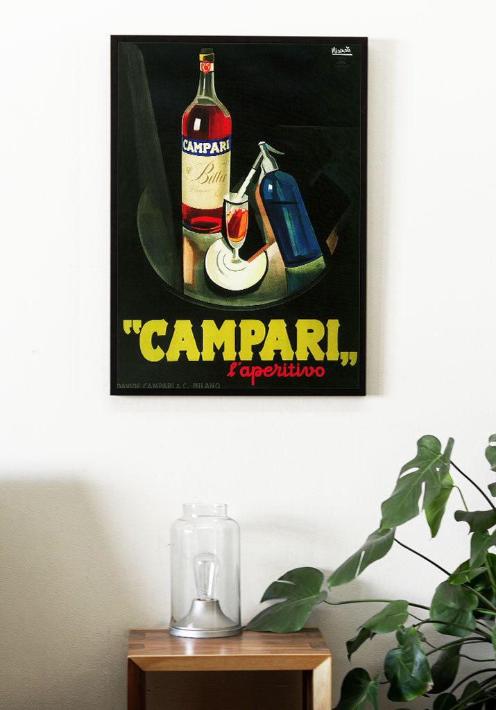 Campari Poster | Vintage Drink Advertisement Print Collection – Posterist