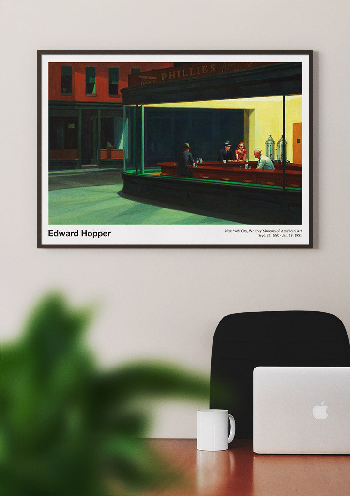 Edward Hopper Art Prints & Posters | Modern Realist Paintings – Posterist
