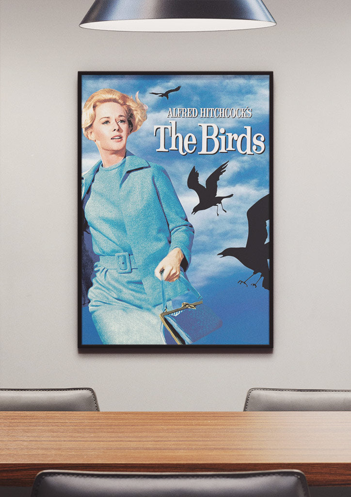The Birds Alfred Hitchcock Movie Poster | High-Quality Print – Posterist