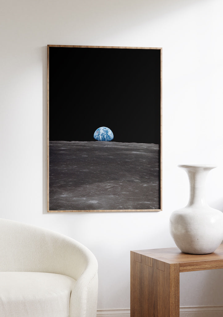 Earthrise Picture Taken from the Moon | Space Wall Art & Posters ...