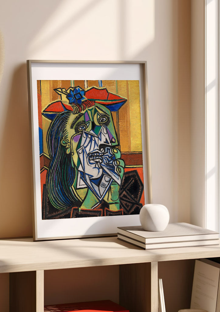 Pablo Picasso 'The Weeping Woman' Art Print | Cubist Wall Art – Posterist