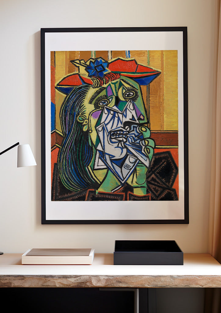Pablo Picasso 'The Weeping Woman' Art Print | Cubist Wall Art – Posterist