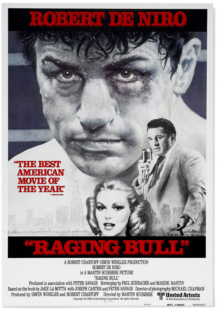 Raging Bull Movie Poster | Classic & Modern Cinema Posters – Posterist