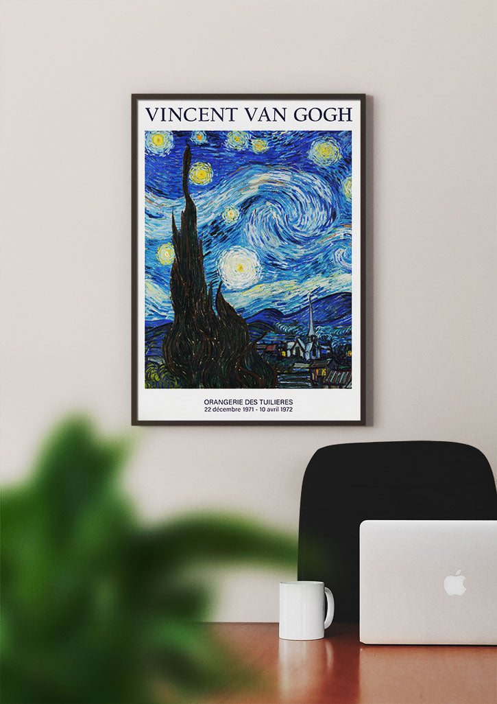 Vincent van Gogh | Starry Night Art Poster – Posterist