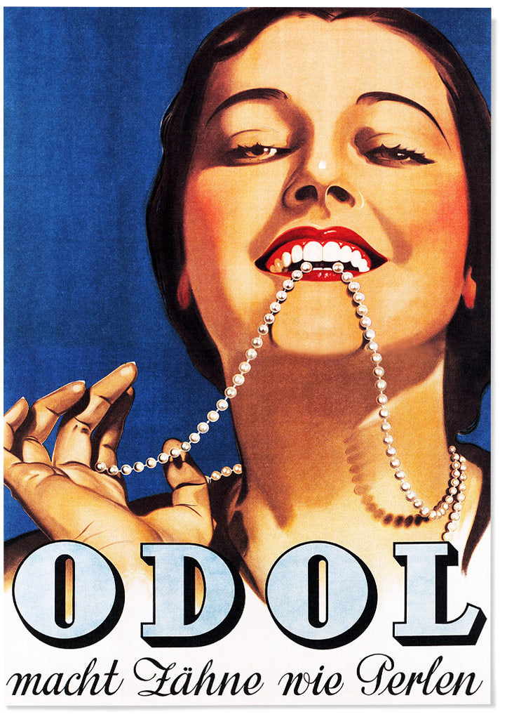 Vintage Odol Toohpaste Poster | Retro Advertisements – Posterist