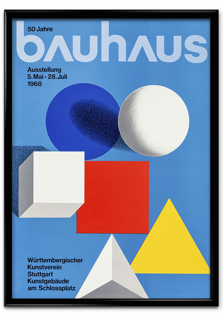 BAUHAUS Posters and Art Prints | Vintage Exhibition Posters – Posterist