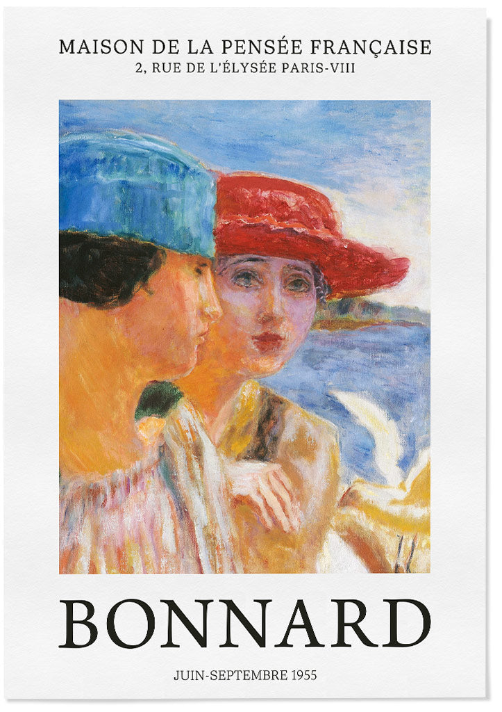 Pierre Bonnard Exhibition Poster | Young Girls with Seagull – Posterist