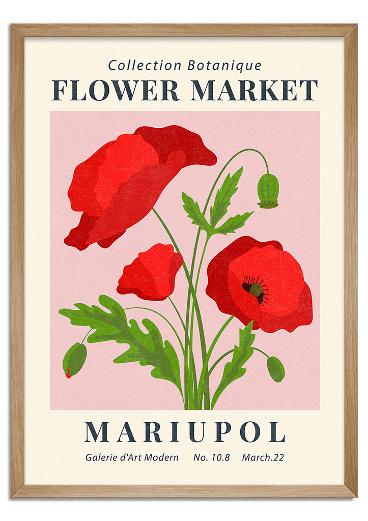 Flower Market Poster Mariupol – Posterist