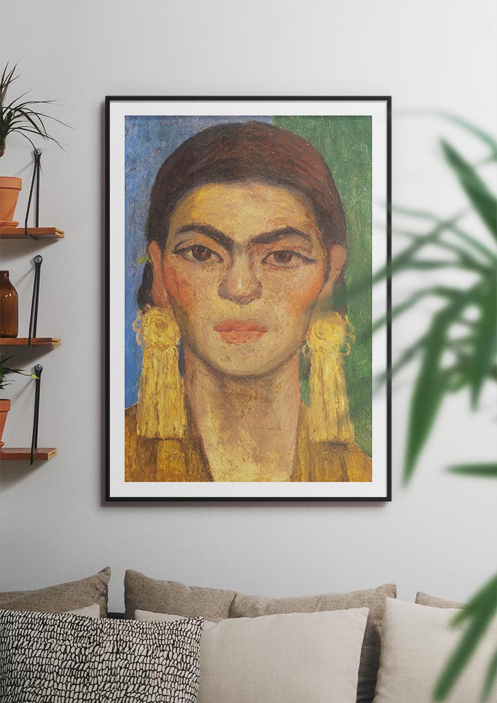 Frida Kahlo Portrait by Diego Rivera Art Print – Posterist
