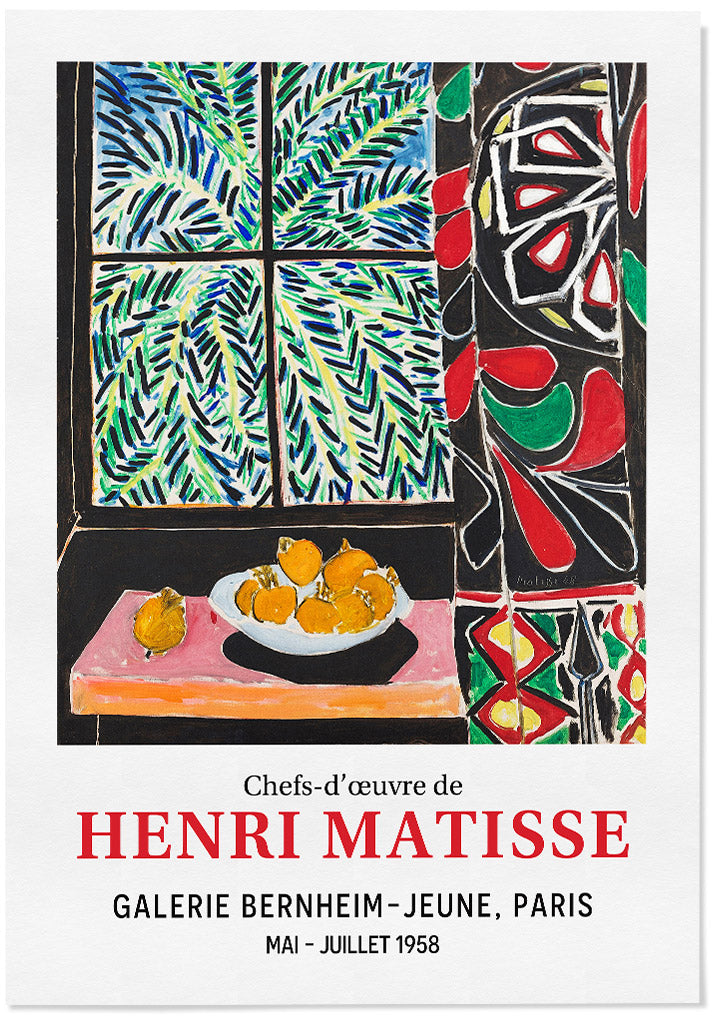 Henri Matisse Still Life with Lemons - Exhibition Poster – Posterist