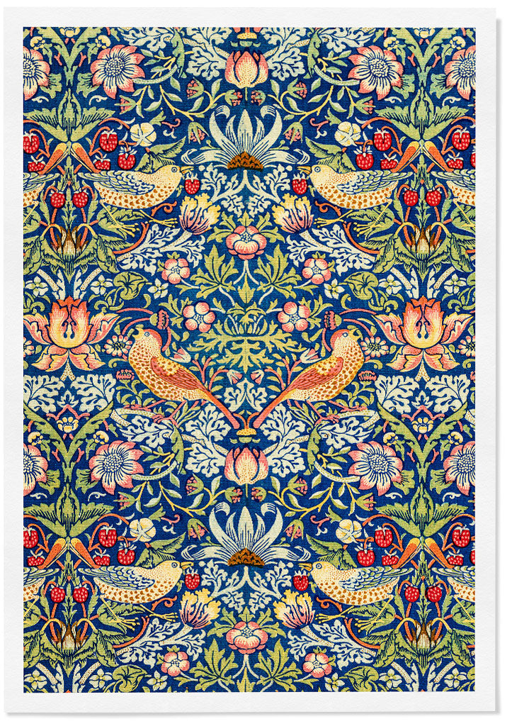 William Morris Poster | Strawberry Thief Art Print – Posterist